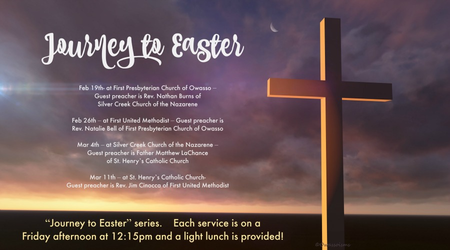 Journey to Easter Series begins February 19 at First Presbyterian ...