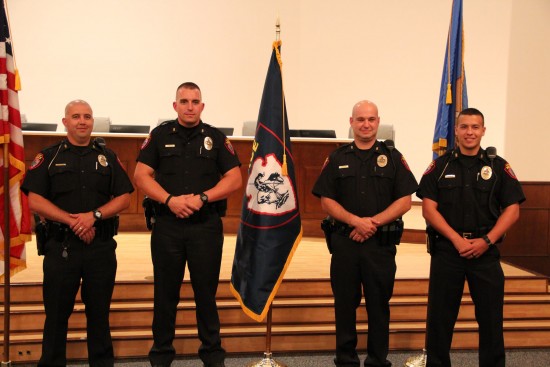 Four New Owasso Police Officers Take Oath of Office Thursday Afternoon ...