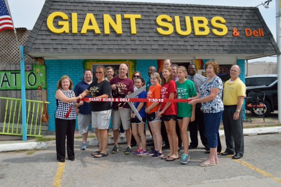 Ribbon Cutting Held for Giant Subs and Deli - Owassoisms.com