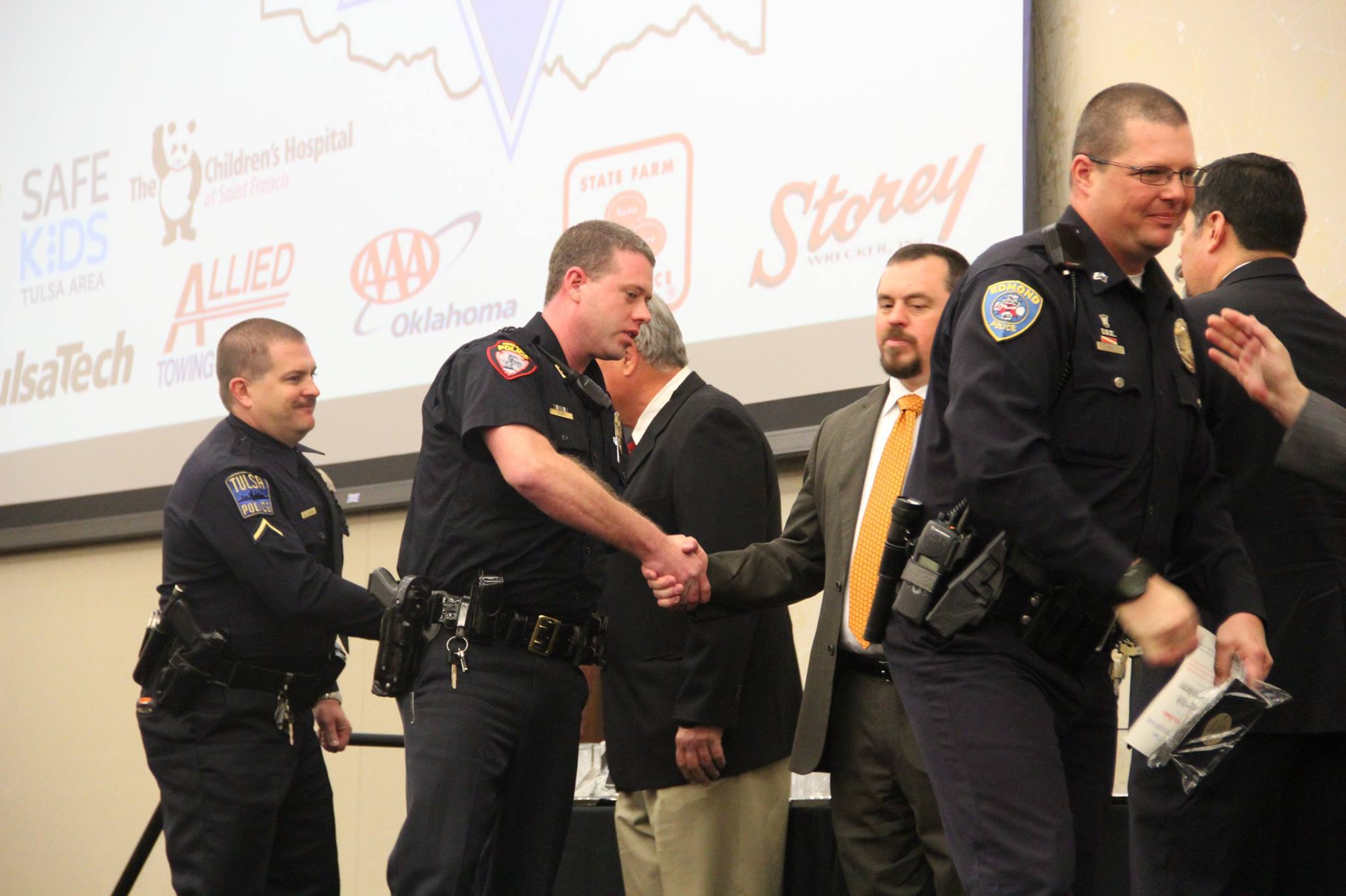 Owasso Police Officers Honored at Oklahoma Buckledown Awards ...