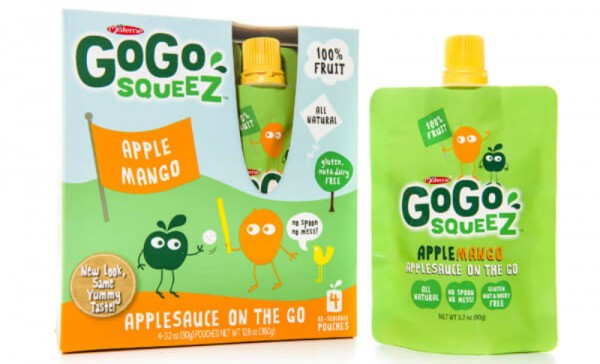 Specific Packages of GoGo squeeZ® Applesauce Pouches Recalled ...