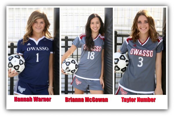Three Lady Ram Soccer Players Make All State - Owassoisms.com