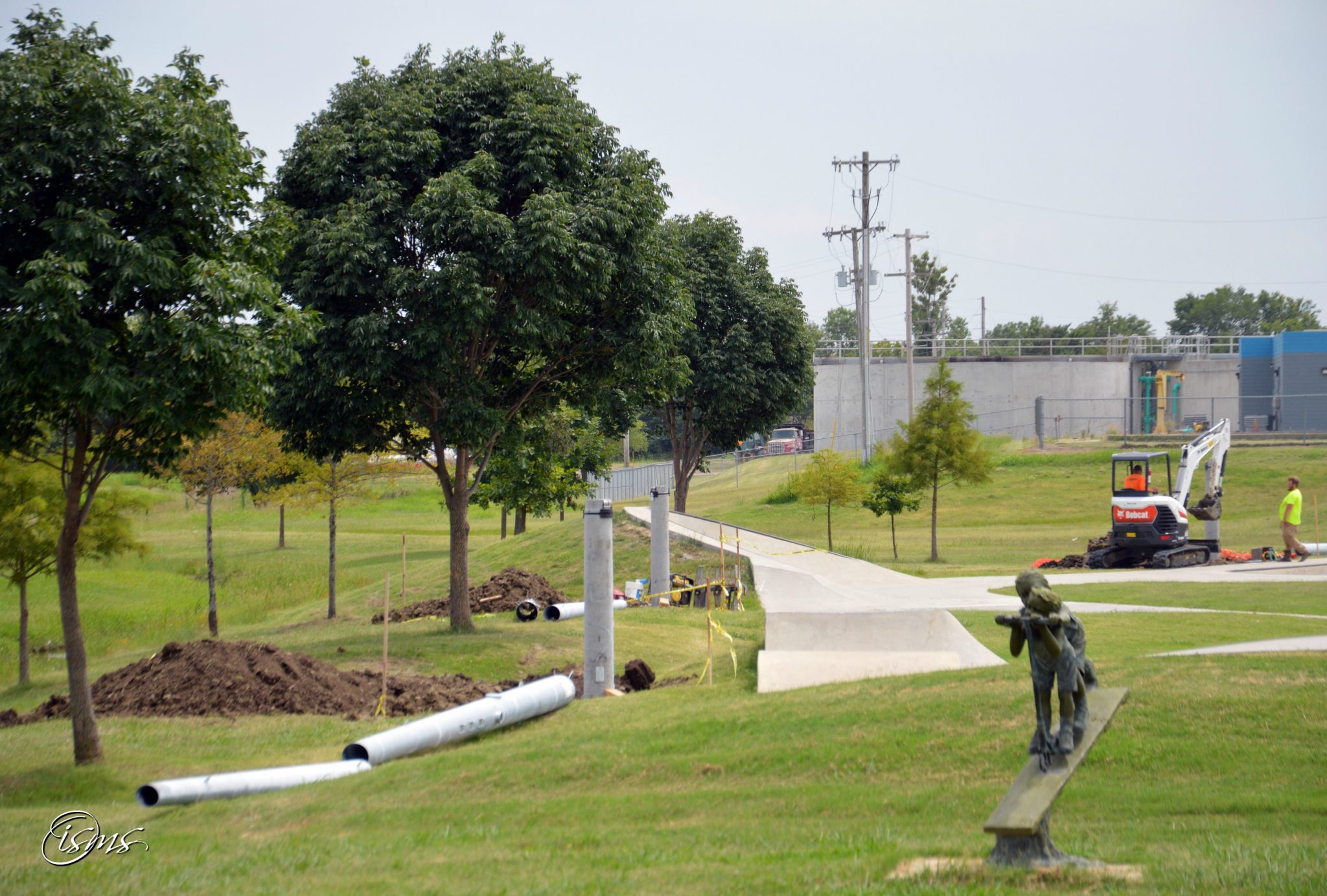 LED Lighting Project Underway at Owasso Skate Park - Owassoisms.com