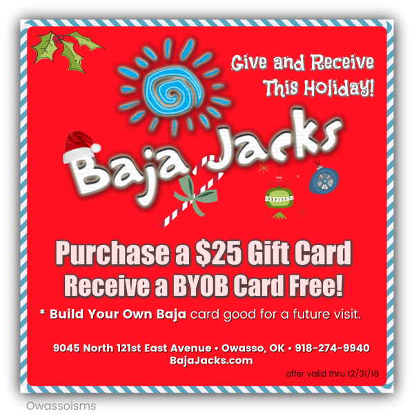 Gift Card Promotions Available at Local Owasso Businesses - Owassoisms.com