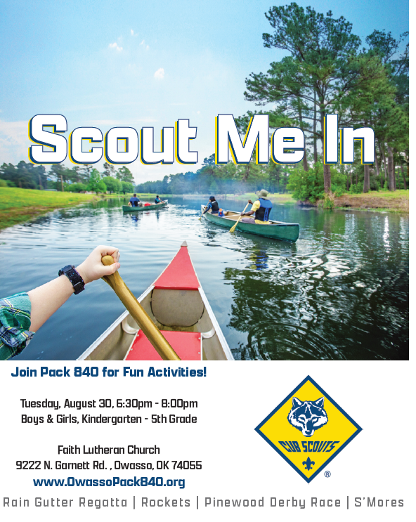 Join Pack 840 for Fun Activities - Owassoisms.com