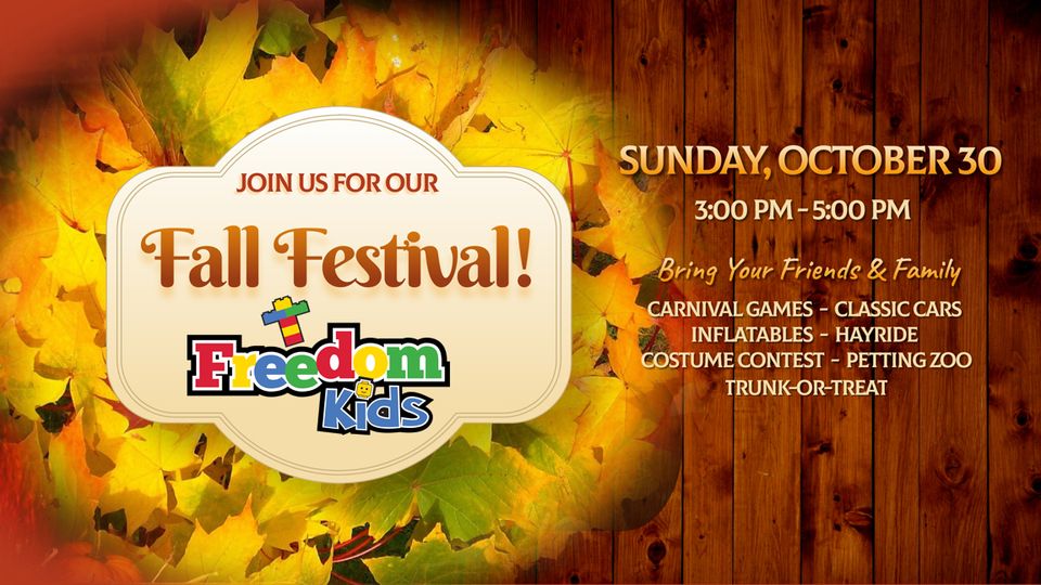 FreedomKids Fall Festival - Owassoisms.com