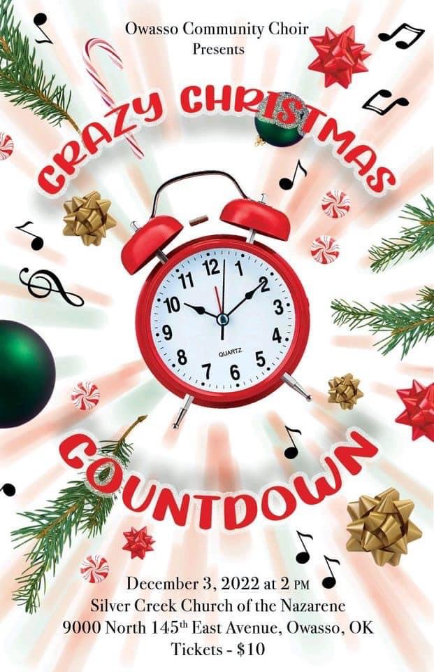 Owasso Community Choir presents Crazy Christmas Countdown - Owassoisms.com
