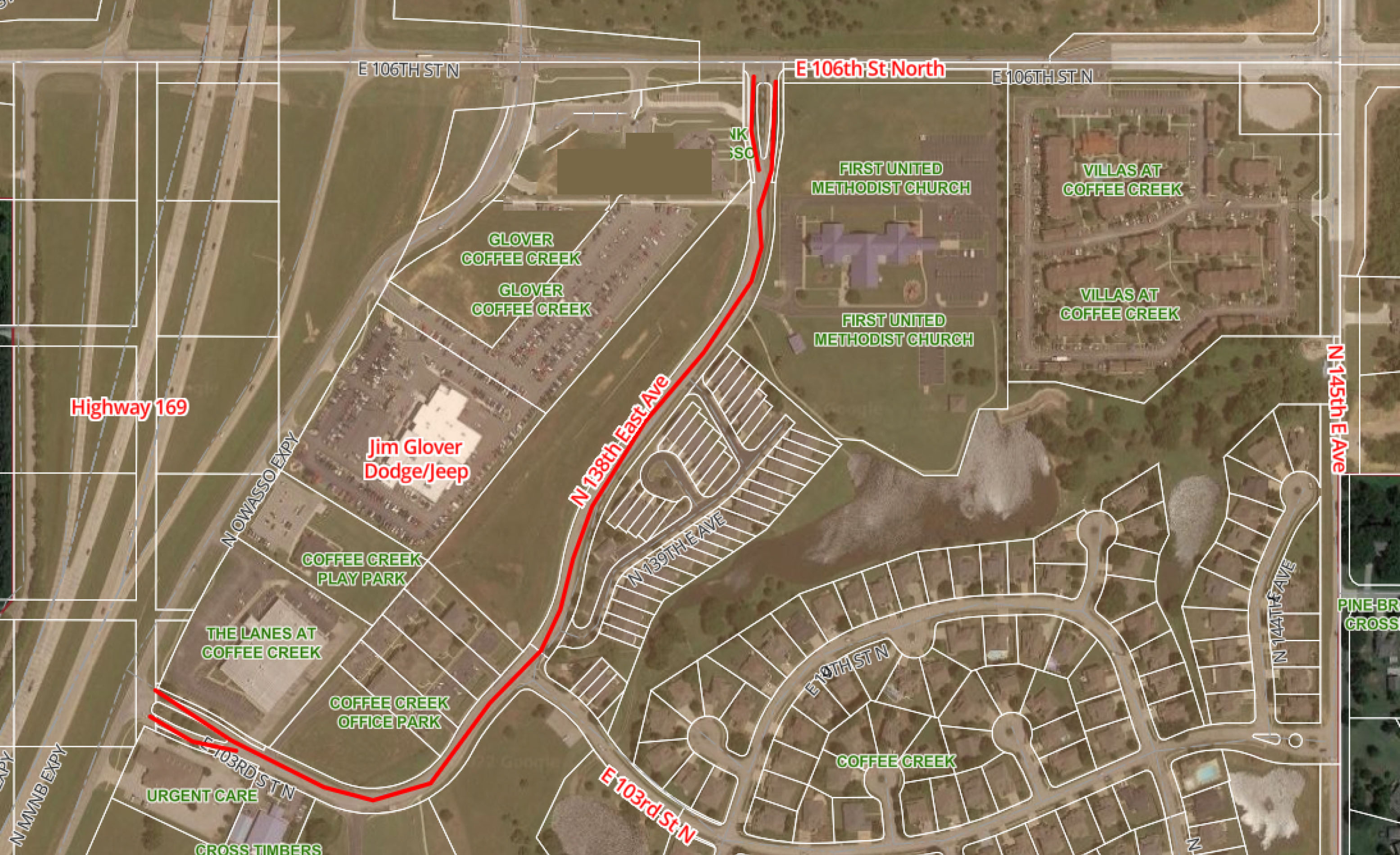 Roadwork Planned for North 138th East Avenue between Owasso Expressway ...