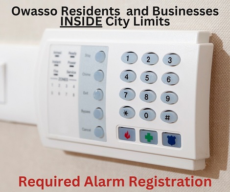 Required Alarm Registration notice - Owassoisms.com