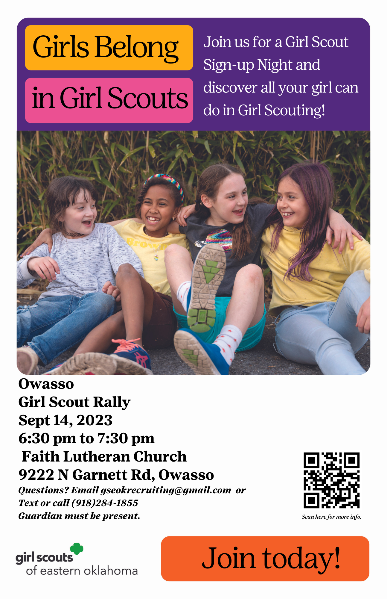 Girl Scout Sign-Up Night - Owassoisms.com