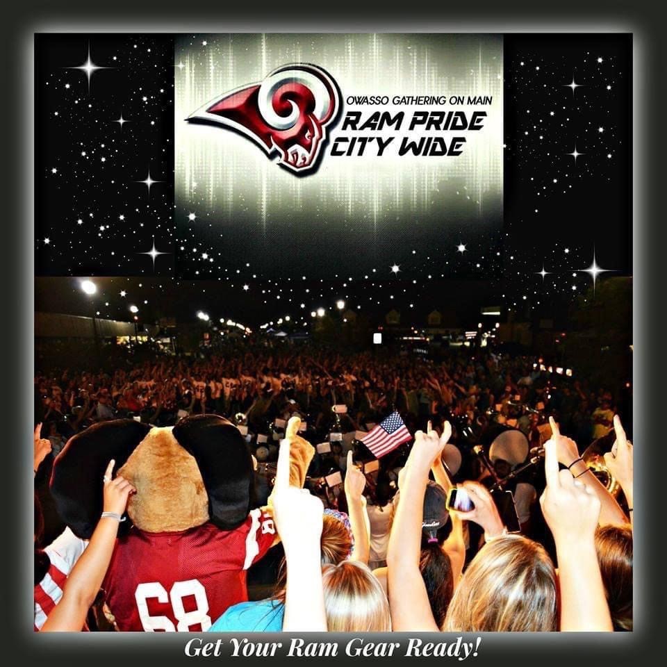 Ram Pride City Wide pep rally - Owassoisms.com