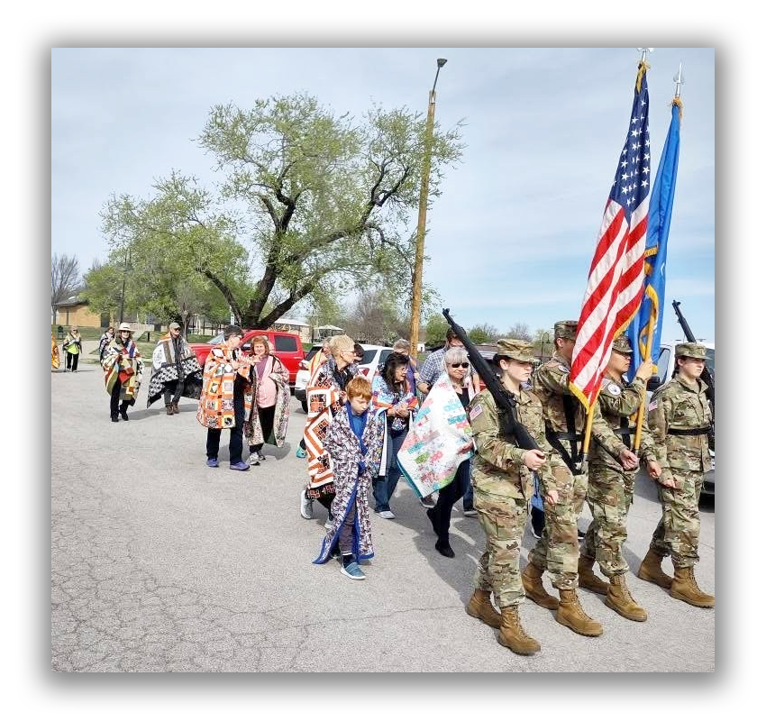 Quilt Parade at Rayola Park Celebrates National Quilt Month ...
